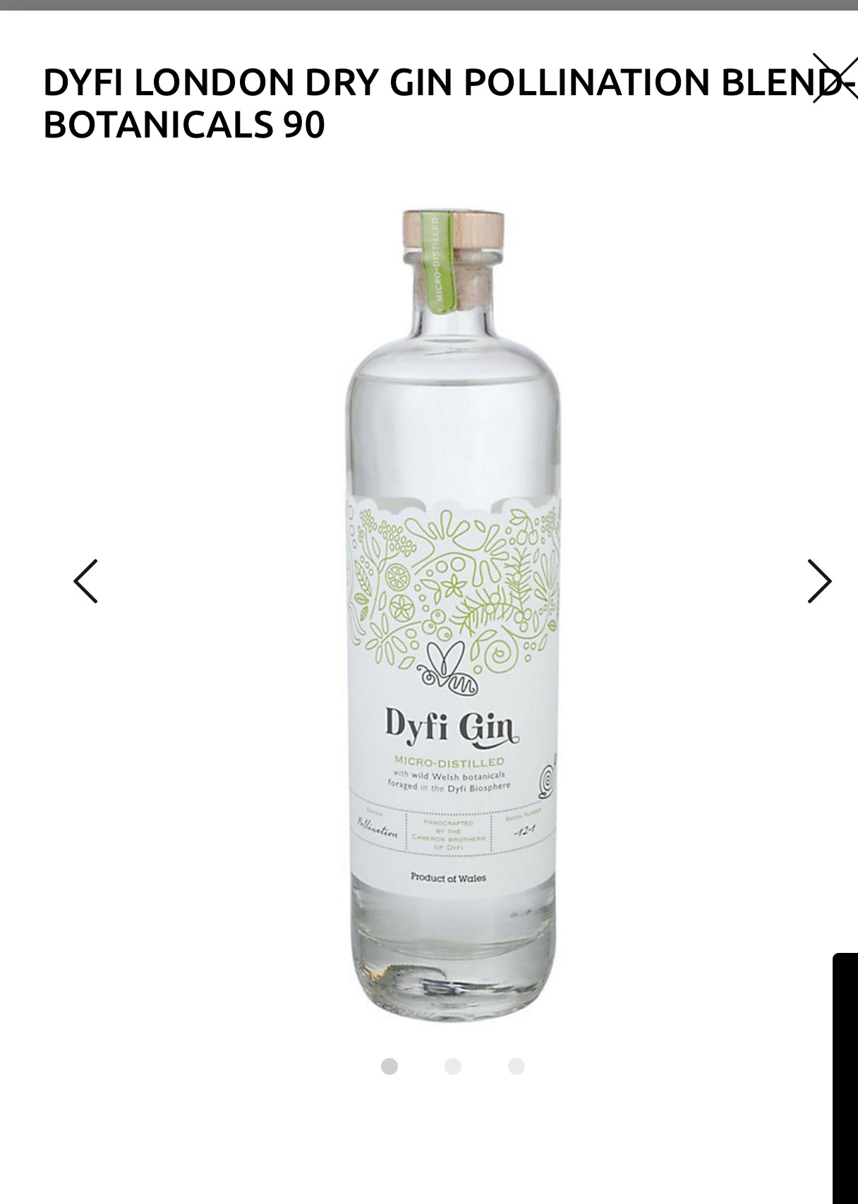 Dyfi Gin Pollination