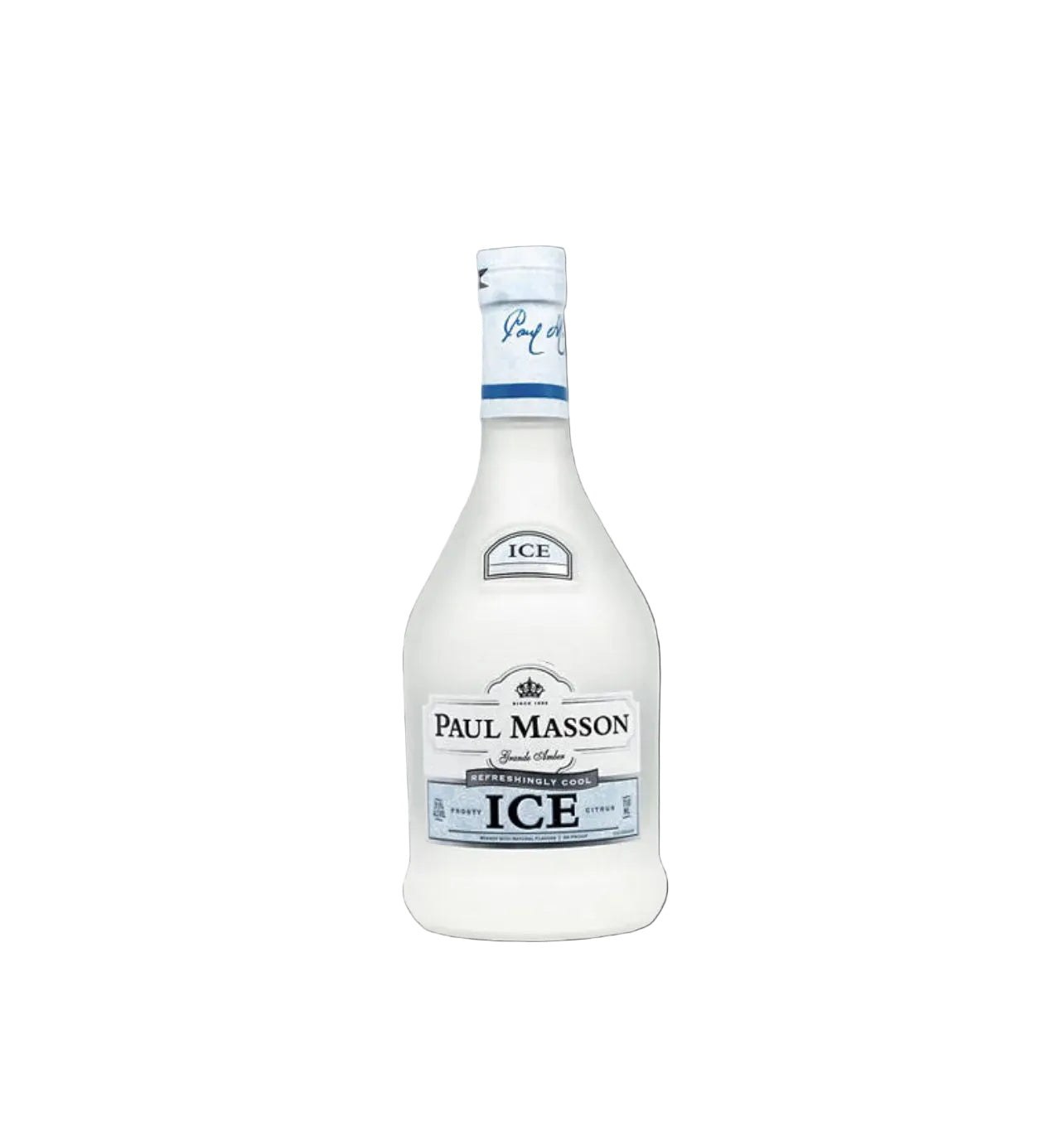 PAUL MASSON CITRUS FLAVORED GRAPE BRANDY GRANDE AMBER ICE