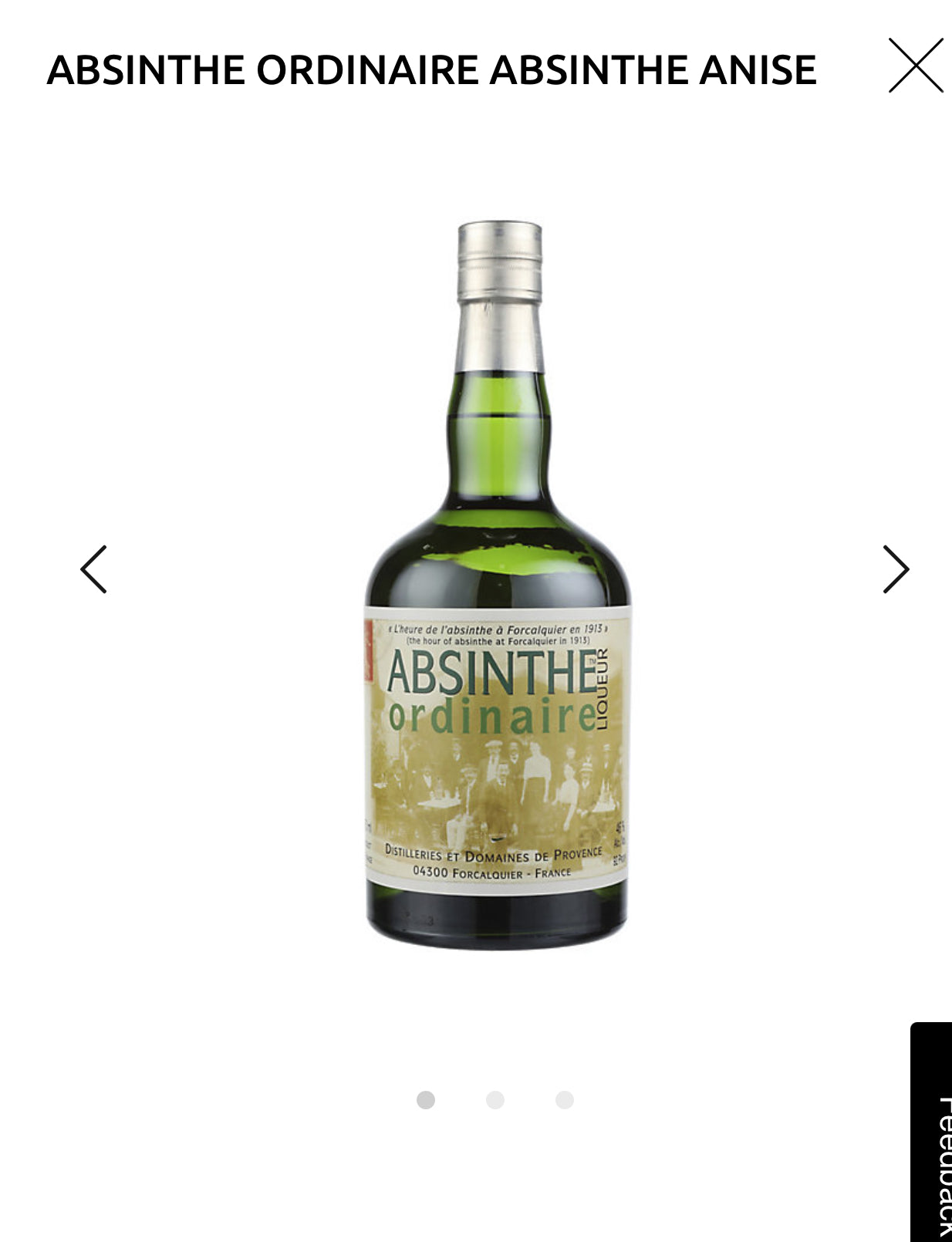 Absinthe Ordinaire Absinthe 92