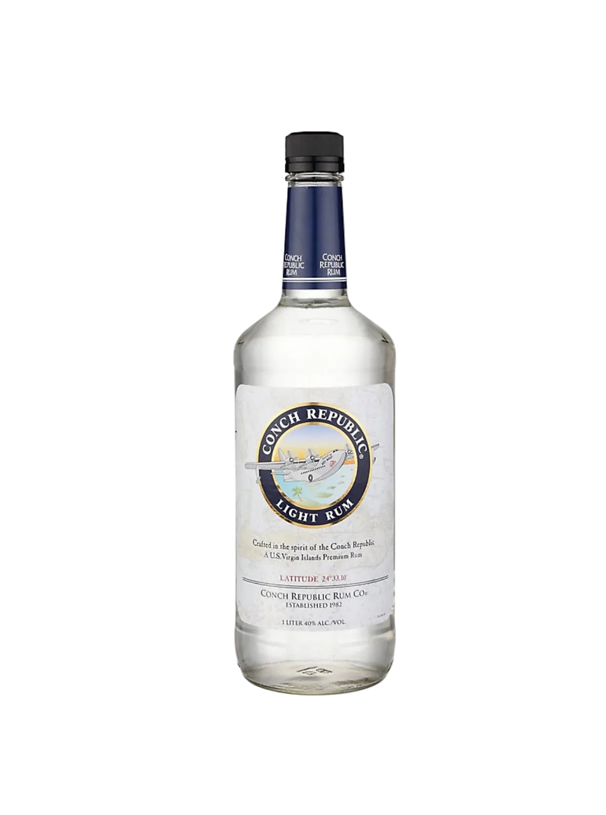 Conch Republic Light Rum Islamorada 80 1L